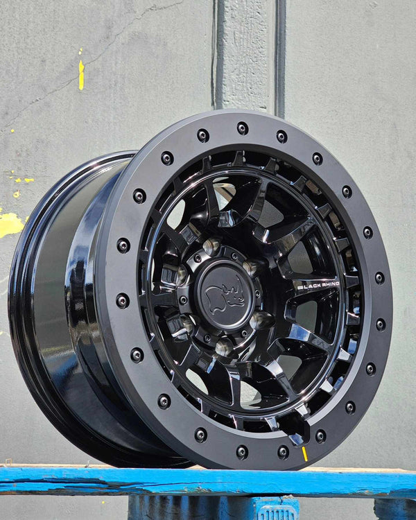 BLACK RHINO TUSK Gloss Black – Gas Wheels & Tyres