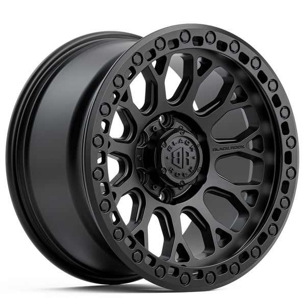 BLACK ROCK SPIDER Satin Black – Gas Wheels & Tyres