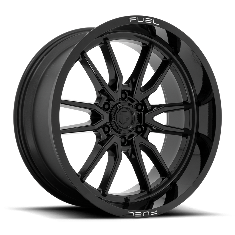 FUEL CLASH 6 D760 Gloss Black – Gas Wheels & Tyres