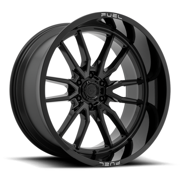 FUEL CLASH 6 D760 Gloss Black – Gas Wheels & Tyres