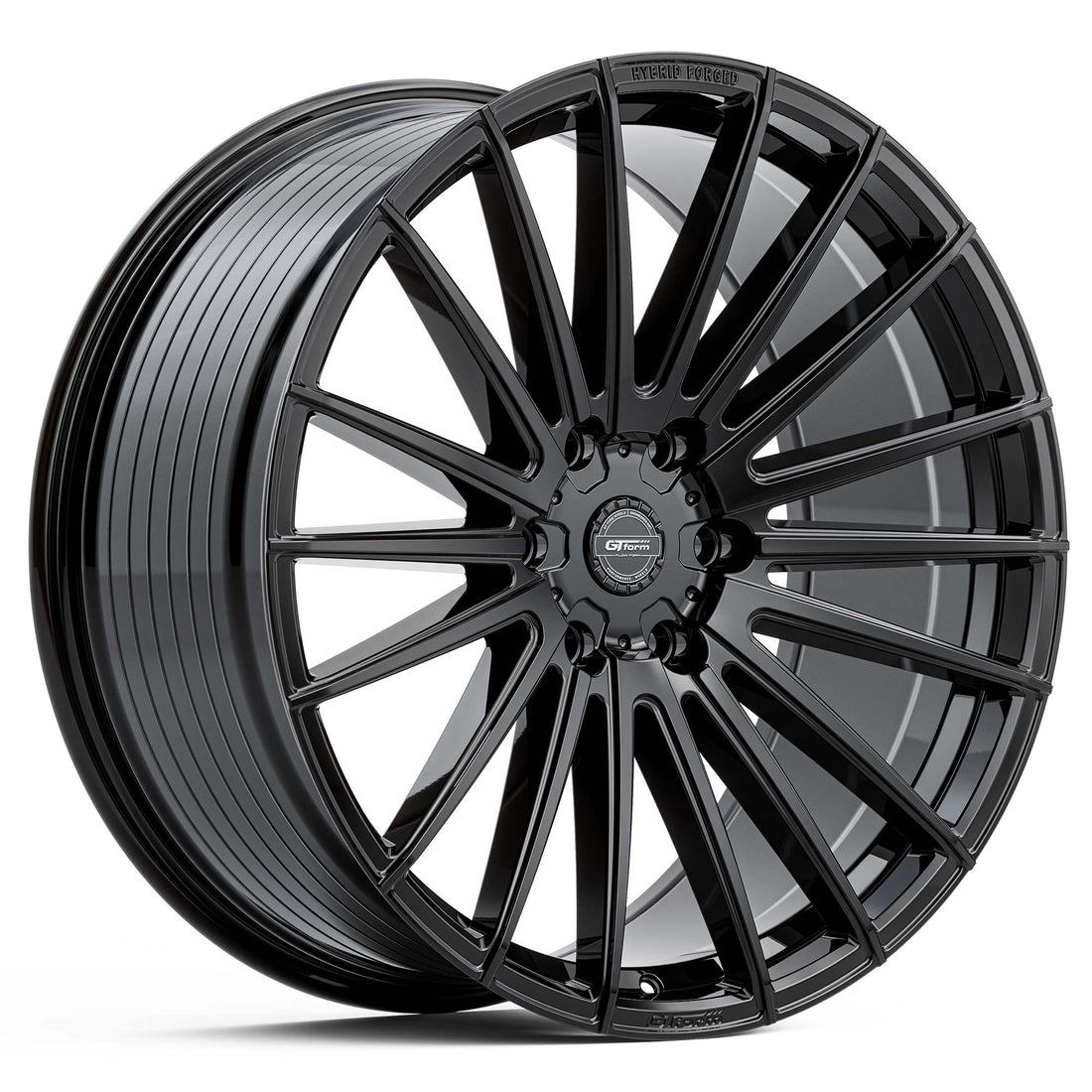 GT FORM GFS8 Gloss Black – Gas Wheels & Tyres