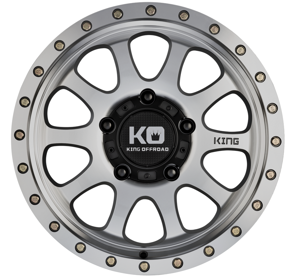 KING HURRICANE II Gun Metal Machined Face – Gas Wheels & Tyres