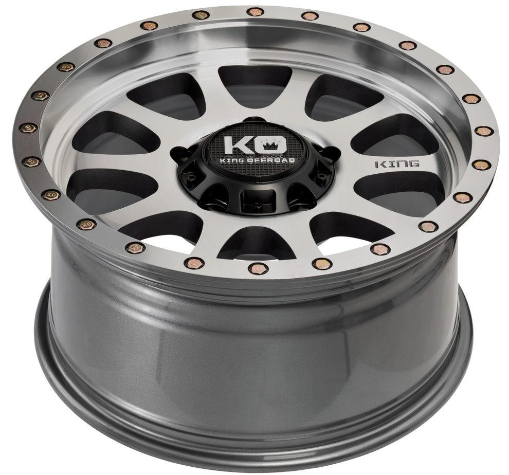 KING HURRICANE II Gun Metal Machined Face – Gas Wheels & Tyres