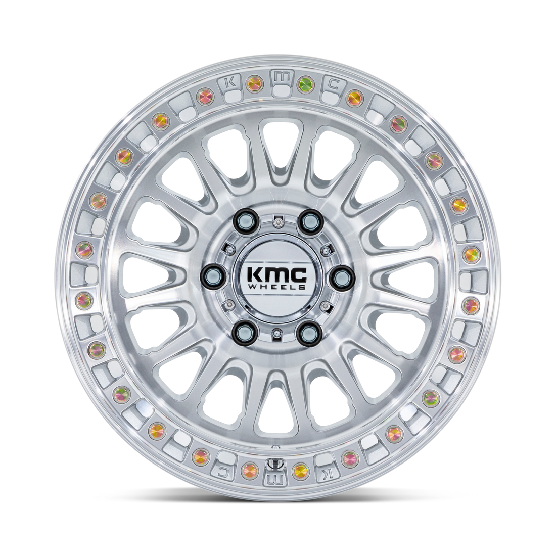 KMC IMS KM552 Gloss Silver Machine Face – Gas Wheels & Tyres