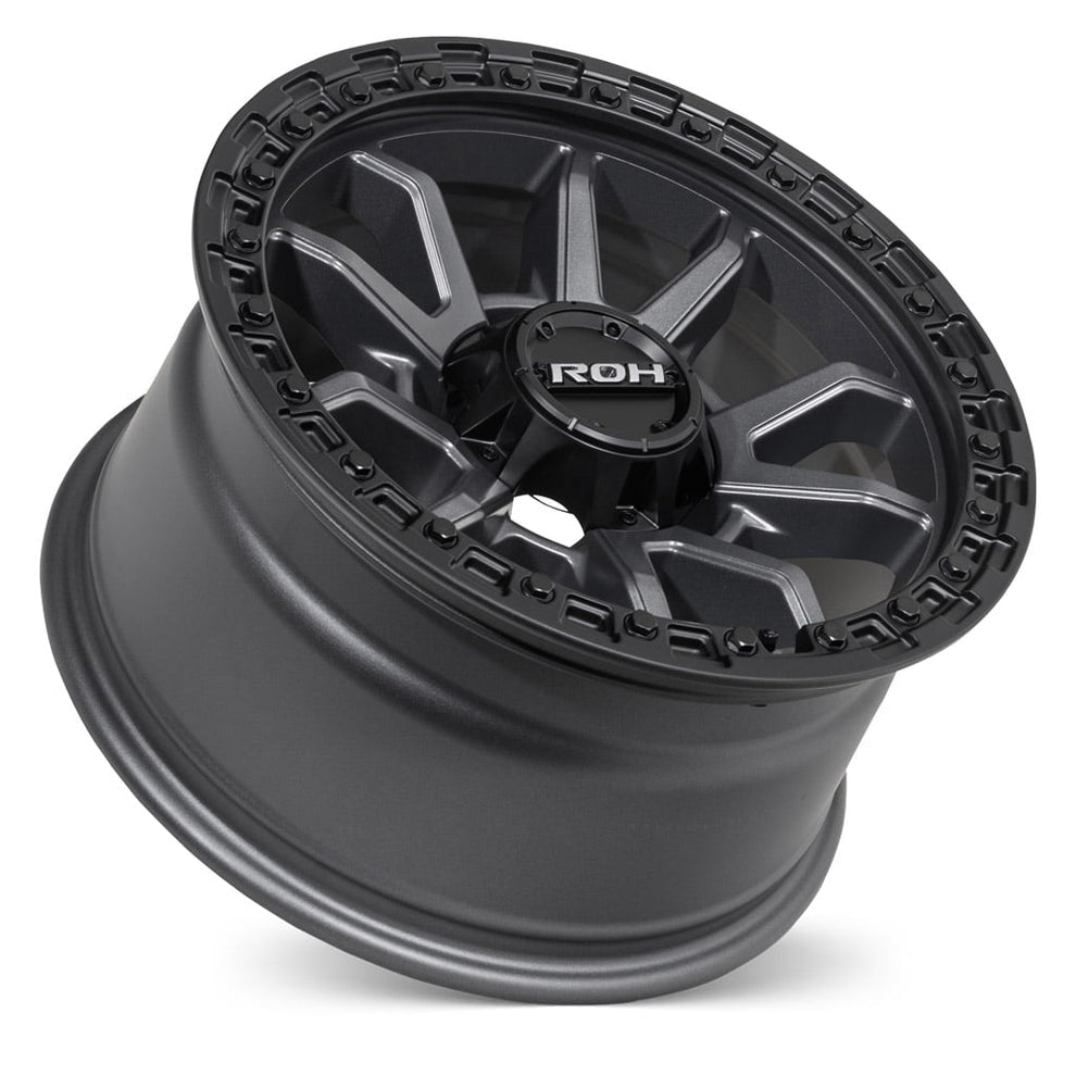 ROH RAID 5 Matt Graphite Black Lip – Gas Wheels & Tyres