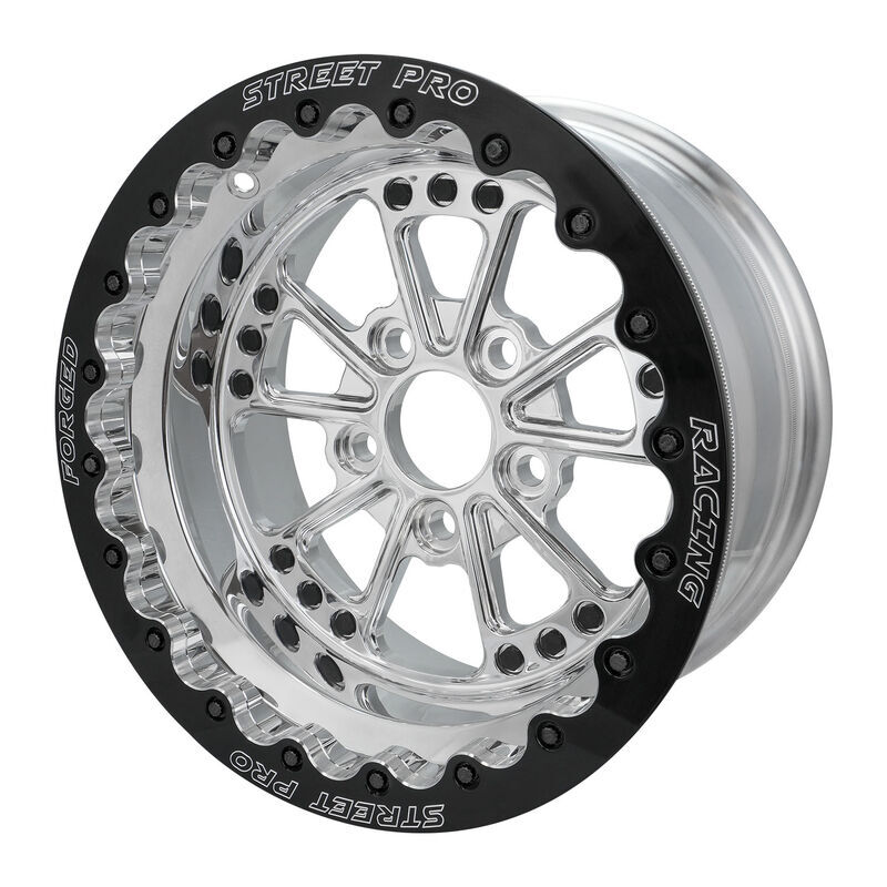 Street Pro 009 Series Forged Wheel Polished Rear Beadlock – Gas Wheels ...
