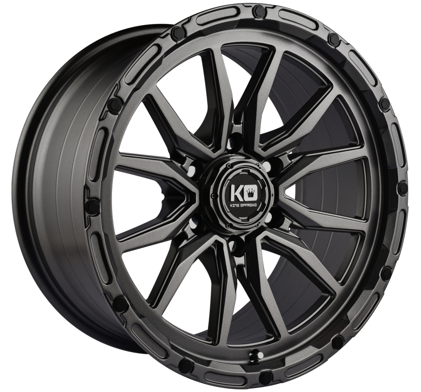 KING STRYKER Matte Gray – Gas Wheels & Tyres