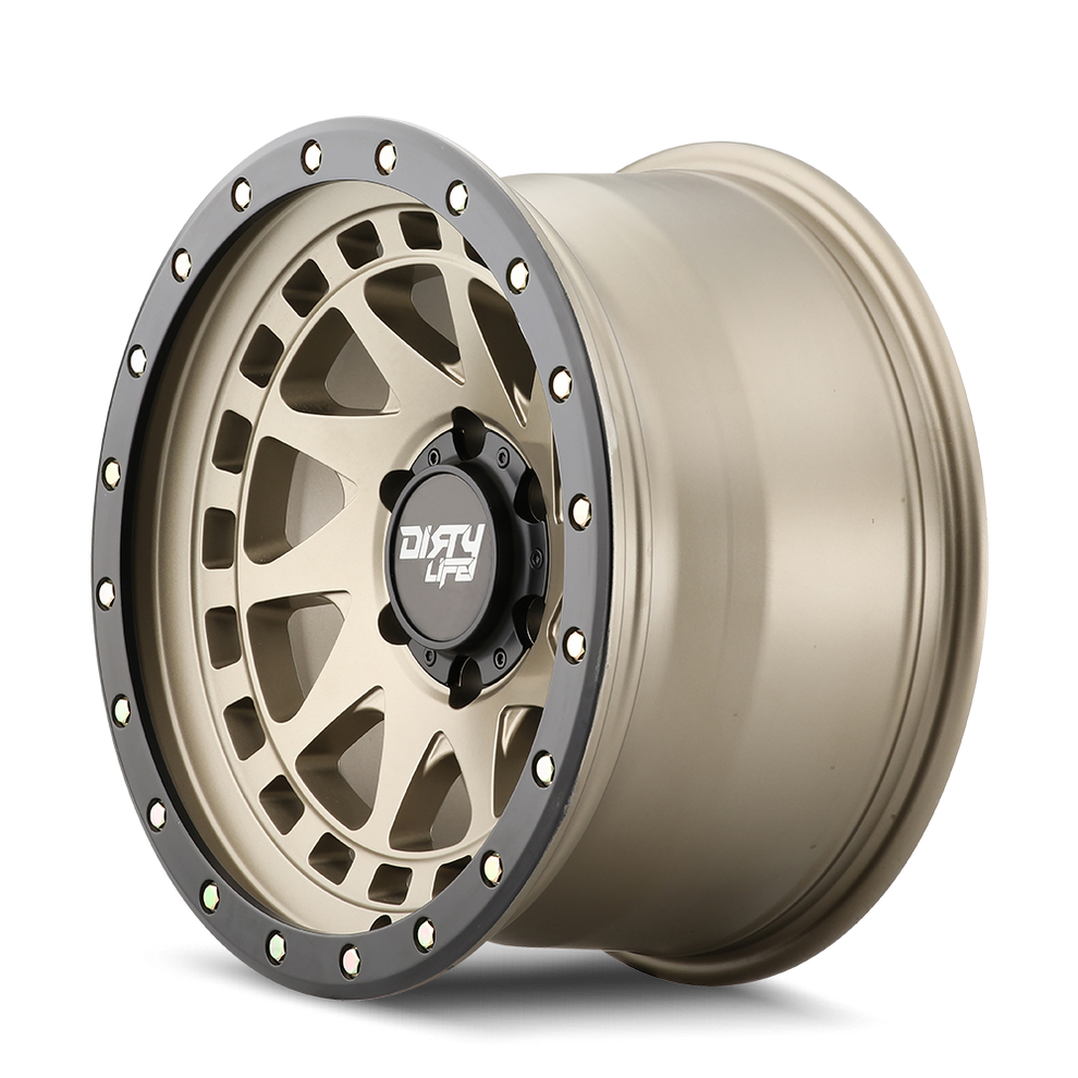 DIRTY LIFE ENIGMA PRO Satin Gold Black Lip – Gas Wheels & Tyres